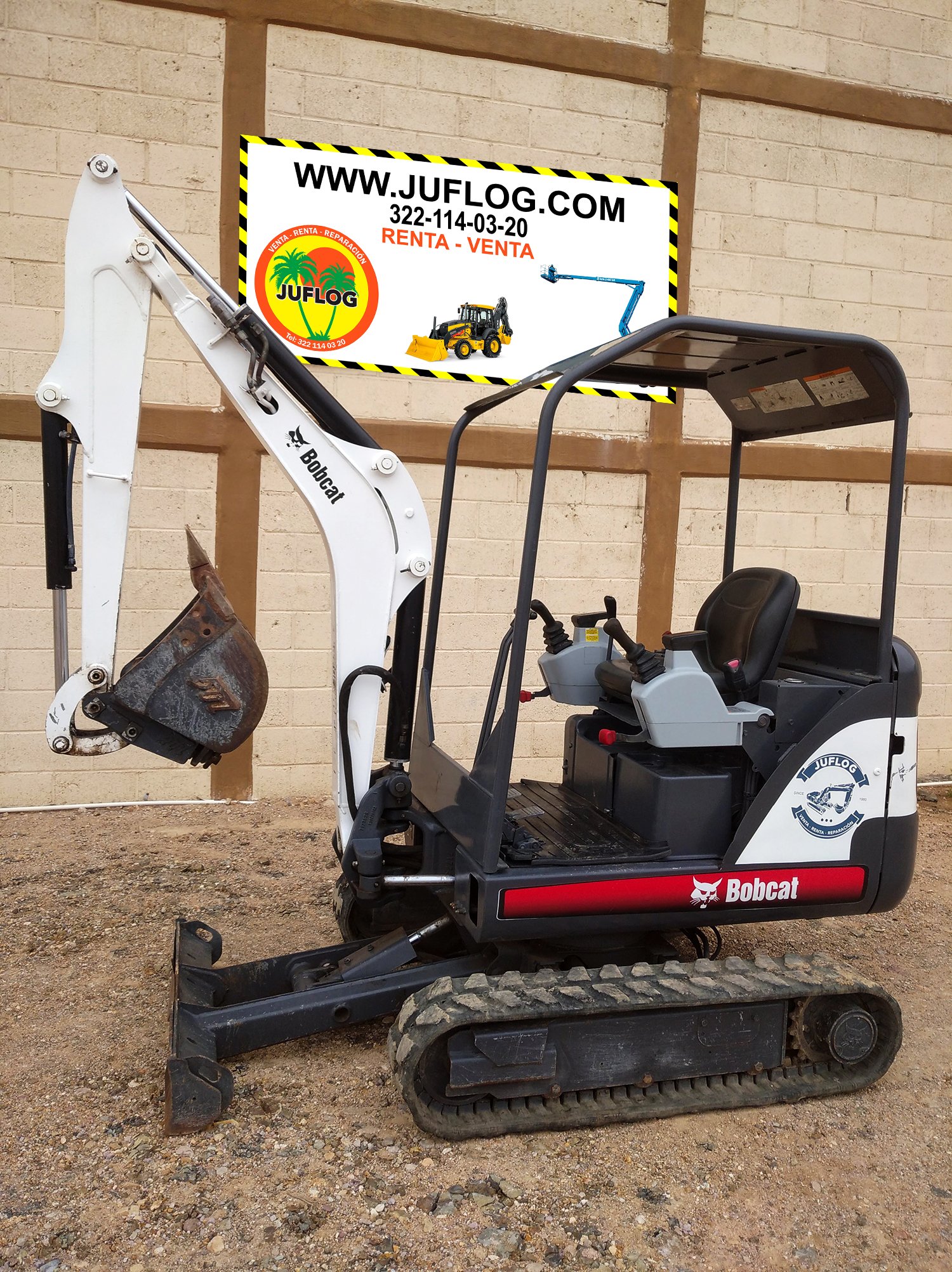 MINIEXCAVADORA BOBCAT 324 | Juflog