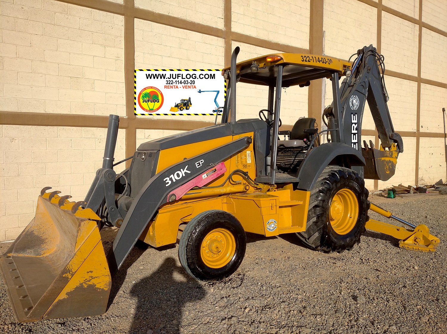 RETROEXCAVADORA JOHN DEERE 310K 4X2 | Juflog
